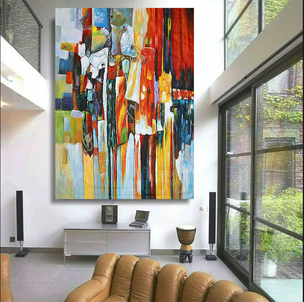 150 x 200 Original XXL Acryl Gemälde großes Bild Kunst Acrylbild Lein, 450,00